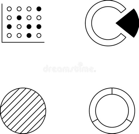 Bar Graph Line Icons Set Graph Line Bar Chart Diagram Report