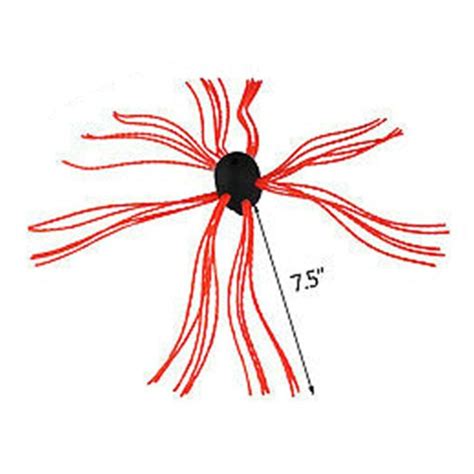 Комплект За почистване на комини 8м найлон гъвкав прът червен Emag Bg
