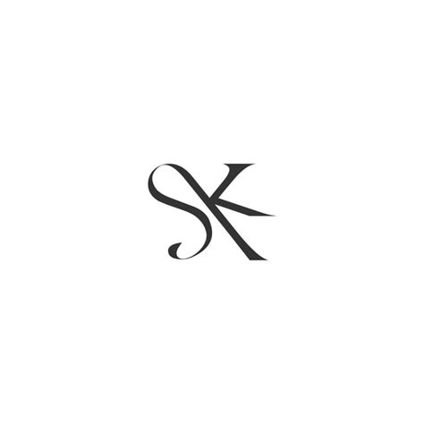 Alphabet Letters Initials Monogram Logo Ks Sk K And S 37010436 Vector Art At Vecteezy