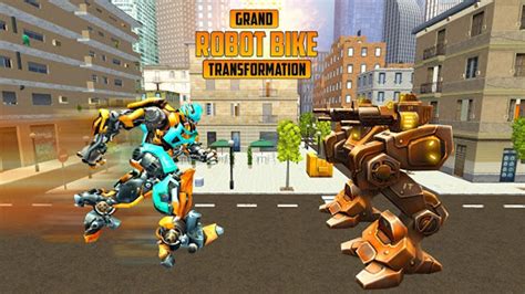 Us Robot Bike Transform Shooting Game Apk สำหรับ Android ดาวน์โหลด