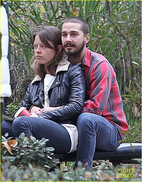 Shia Labeouf And Mia Goth Descanso Gardens Date Photo 2779735 Shia