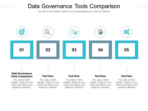 Data Governance Tools Comparison Ppt Powerpoint Presentation Show Outfit Presentation Graphics
