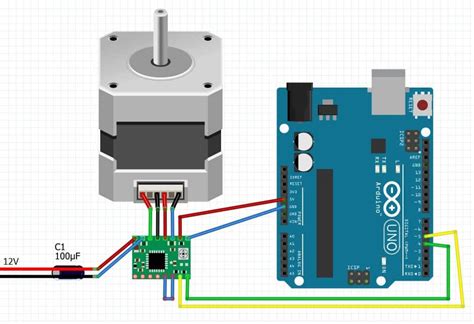 podłączenie arduino i niechciany ruch silnika krokowego arduino i esp