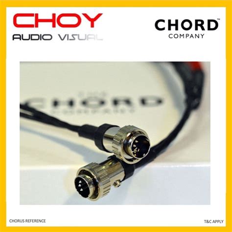 Chord Chorus Reference 5 Pin Din To 5 Pin Din Interconnect Cable Made In England Choy Audio Visual