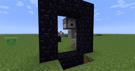 Minecraft Java Edition Is There A Way To Shut Down A Nether Portal With Redstone Arqade
