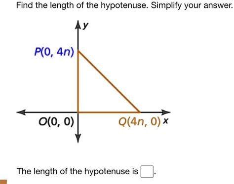 SOLVED Please Help Me Find The Answer Or At Least Give Me The Formula Find The Length Of The
