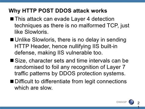 Layer 7 Ddos