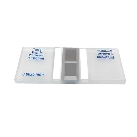 Home Hemoglobin Test Kit Hemocytometer Cell Counting Chamber Improved