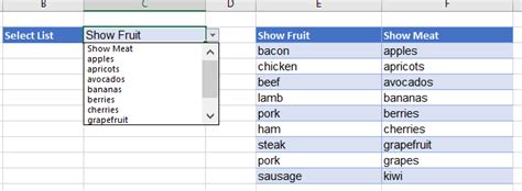 Drop Down List With If Statement In Excel Automate Excel