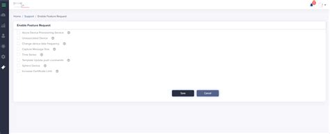 Enable Feature Request Docs Iotconnect Io
