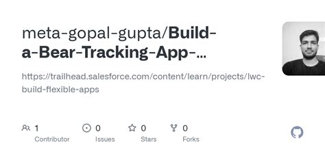 Github Meta Gopal Guptabuild A Bear Tracking App With Lightning Web Components