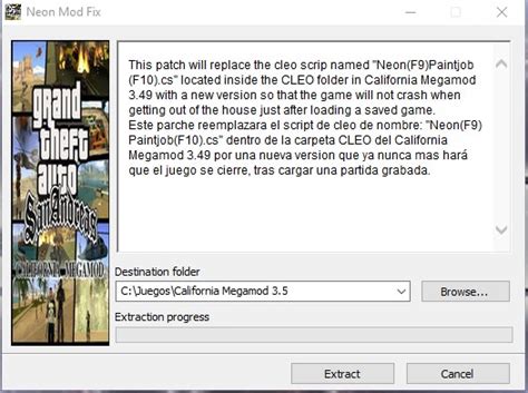 No More Crashes When Loading Saved Games Neon Mod Fix File California Megamod For Grand