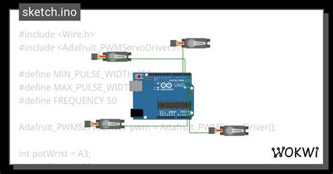 Brazo Wokwi Esp32 Stm32 Arduino Simulator