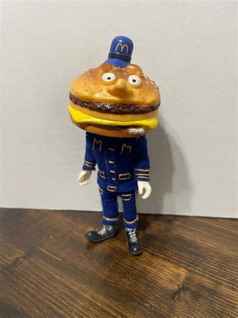 Vintage 1976 Mcdonalds Officer Big Mac Mcdonaldland Toys Beautiful