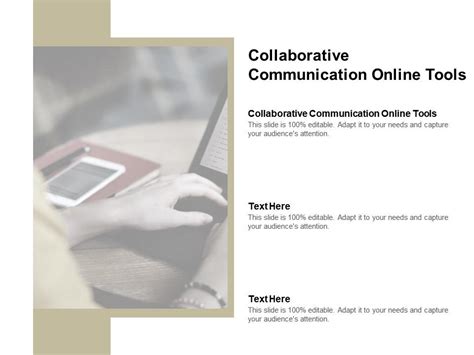 Collaborative Communication Online Tools Ppt Powerpoint Presentation