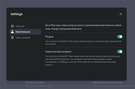 Plugin Drop Down Is Not Visible On Gpt4 In Premium Subscription