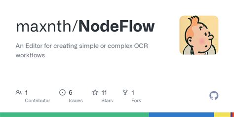 Github Maxnth Nodeflow An Editor For Creating Simple Or Complex Ocr Workflows