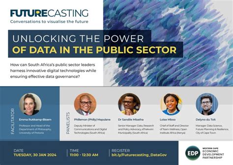 Join A Conversation On Civic Tech And Data Governance With Economic Development Partnership