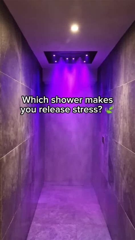 Which Shower Relieves Stress Choose Yours Tiktok