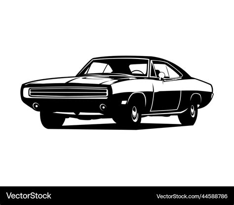 Dodge Challenger Logo Vector
