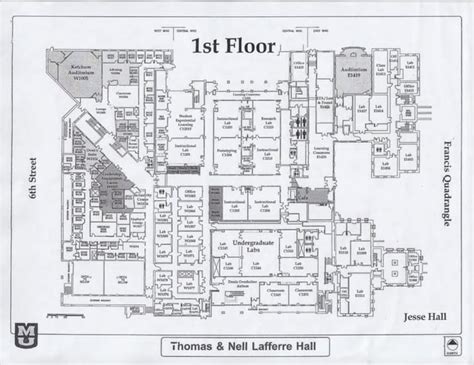 Lafferre Hall Maps Rmizzou