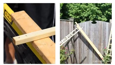 How To Build A Wooden Garden Arch DIY Danielle