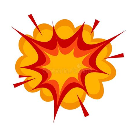 Comic Explosion Effect Stock Vector Illustration Of Explosive 332820995