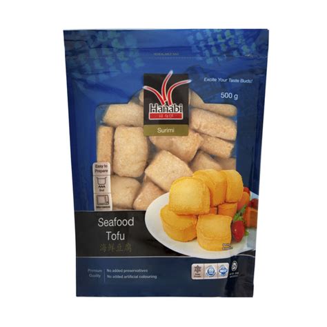 Buy Hanabi Frozen Surimi Seafood Tofu 500g Coles
