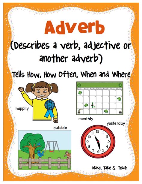 Adjective Poster