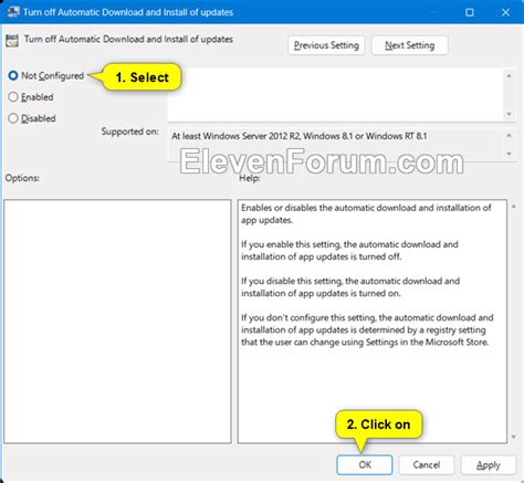 enable or disable automatically update apps in microsoft store in