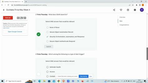Qwiklabs Trivia May Week 4 Youtube