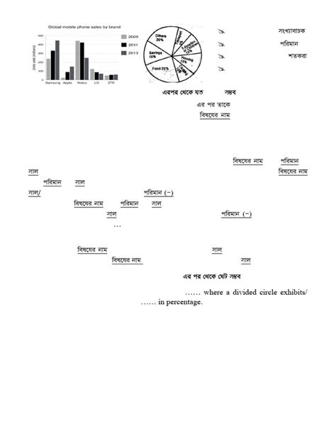 Graph And Chart New Pdf Pie Chart Percentage