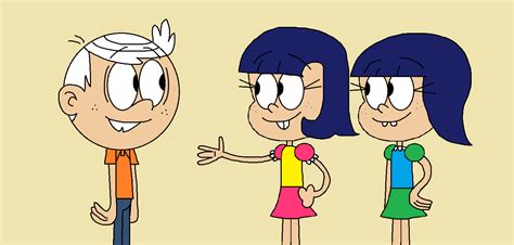 Loud House Lincoln Meets Lina And Lita By Syfyman2xxx On Deviantart