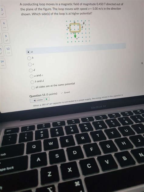 solved a conducting loop moves in a magnetic field of