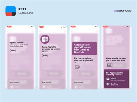 coach mark flows ui sources