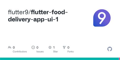 GitHub Flutter Flutter Food Delivery App Ui