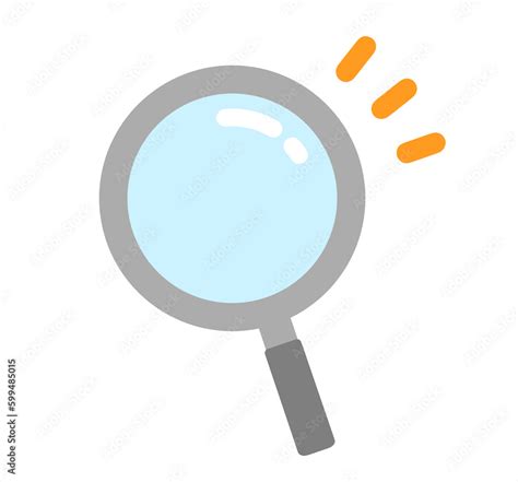 虫眼鏡のイラスト の Stock イラスト Adobe Stock