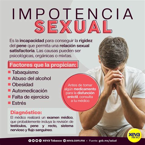 Xeva Tabasco 🔸¿cuáles Son La Causa De La Impotencia Facebook