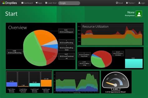 Windows 8 Metro Style Dashboard Droptiles Free Jquery Plugins