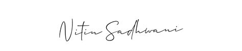 77 Nitin Sadhwani Name Signature Style Ideas Excellent Name Signature