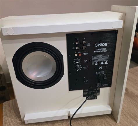 Canton Sub Ts 75 Sc Caisson De Basse Blanc Gebraucht In Petit Lancy