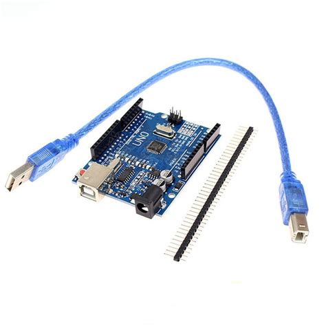 Placa Desarrollo Arduino Uno R3 Mejorada Ch340g Mega328p Y Cable Usb B