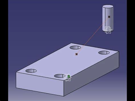 CATIA CAD Managing Assembly Constraints YouTube