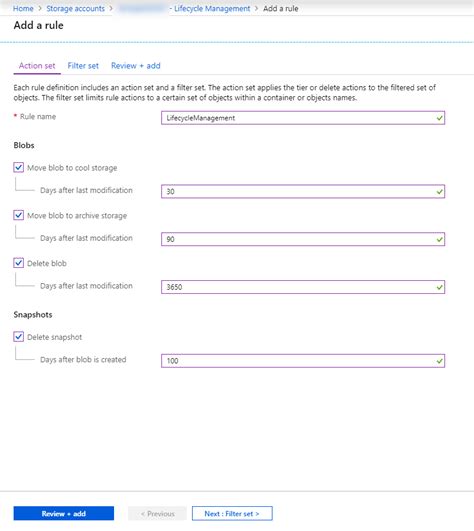 Configure Azure Storage Archive Tier Cloud Management At Your Fingertips