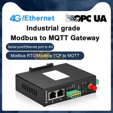 G Gateway Modbus RTU TCP To MQTT Converter Compatible Huawei Cloud IoT AWS Aliyun Industrial