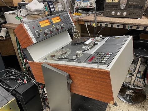 Studer A 810 Studio 4 Speed 12 Track Mastering Tape Deck Reverb