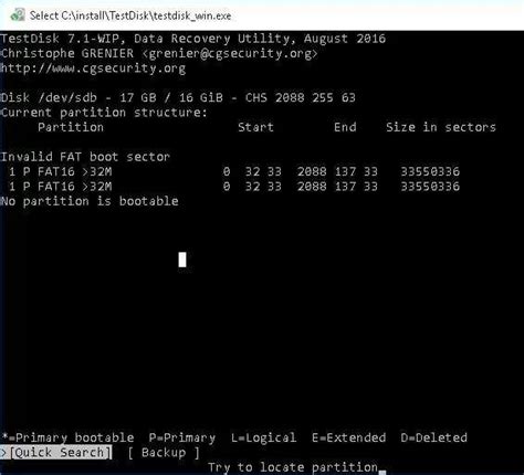 Review Of TestDisk RAW Partition Recovery