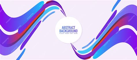 Premium Vector Colorful Stylish Wave Design Background