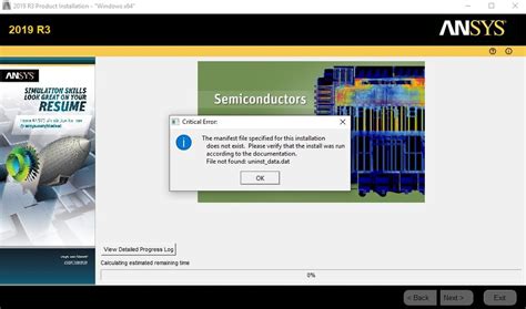 Critical Error On Ansys Aim Installation R3 — Ansys Learning Forum