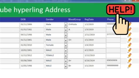 Ms Access Create Tutorial Help Button Adding Youtube Hyperlink Address Youtube